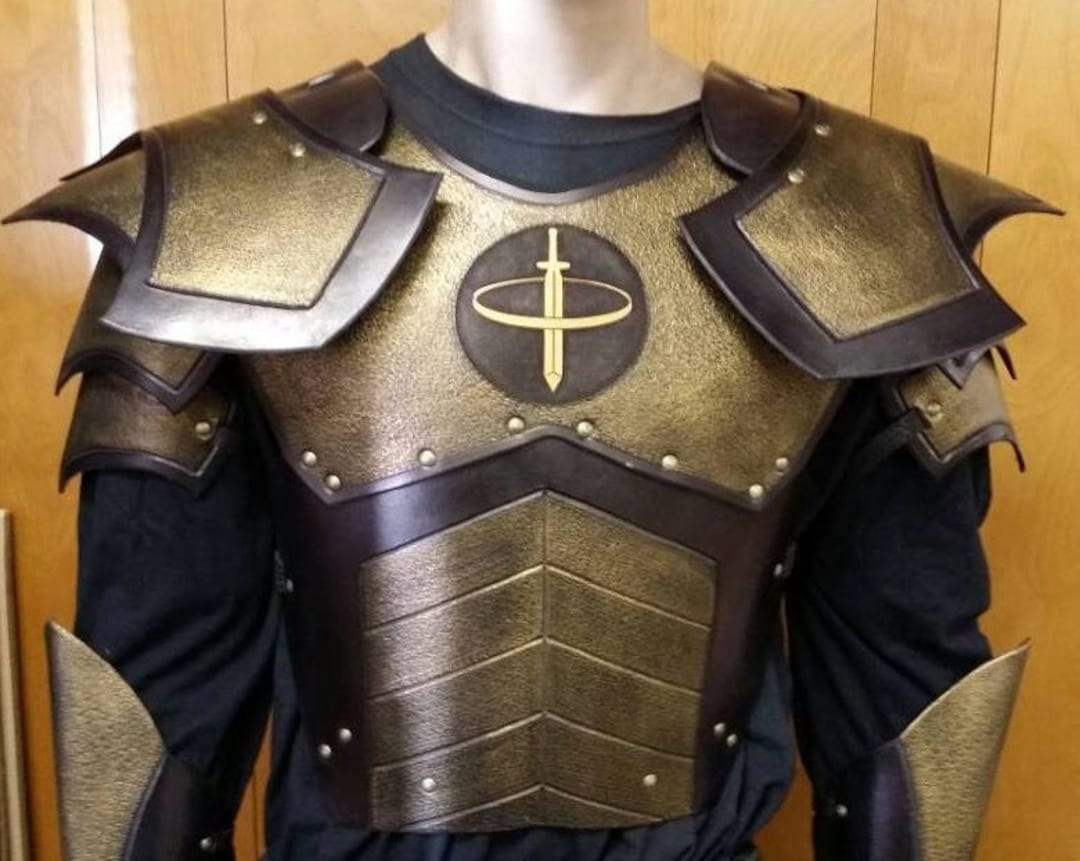 Superhero Leather Armor Set With Your Graphic & Colors LARP Armor ...