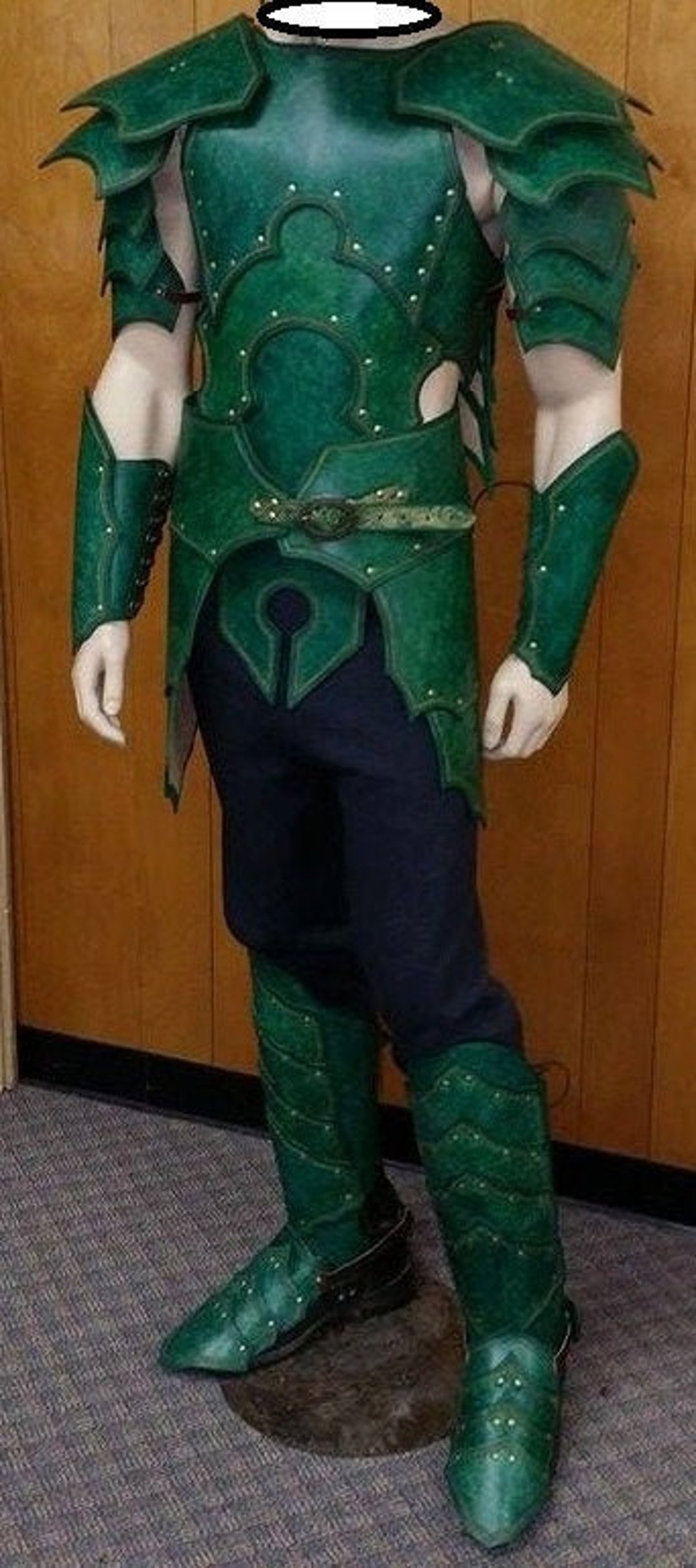 Elven Leather Armor Set Elf Armor Set Medieval LARP Armor - Etsy