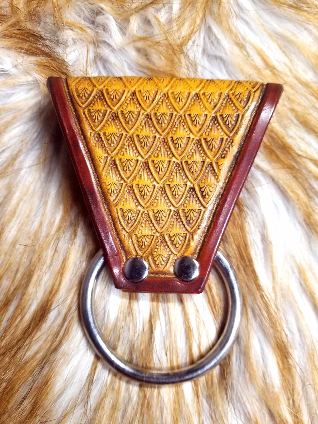Dragonscale Leather Axe Frog: Custom Color Hammer Carrier - Etsy