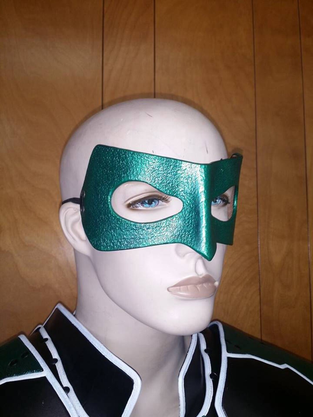 Superhero Mask LARP Mask Cosplay Mask Leather Mask Leather Armor ...