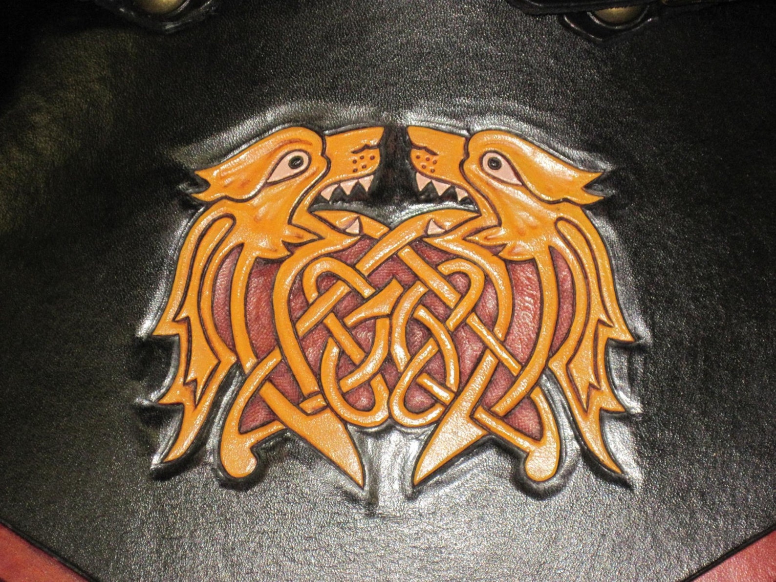 Custom Leather Armor Mantle with Shoulders | Etsy