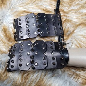 Leather Armor Roman Cestus Spiked Gauntlets Leather Armor Plated ...
