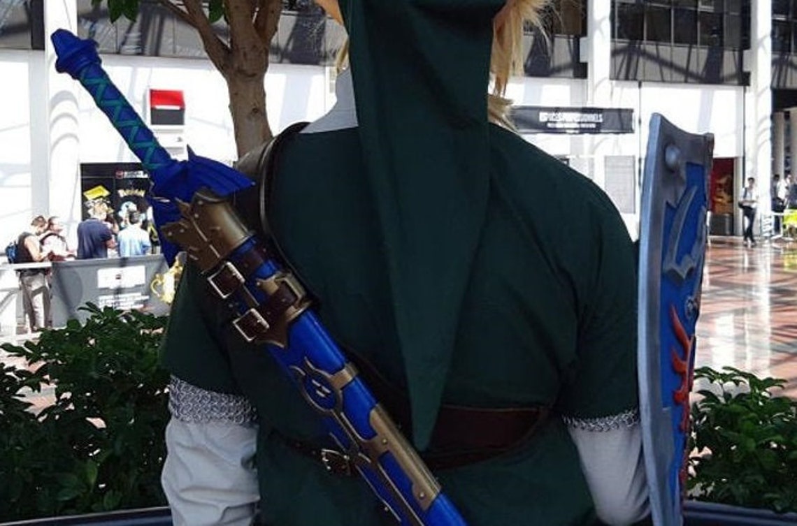 Custom Leather Twilight Princess Link Baldric: Zelda Link Cosplay ...