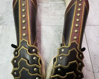 Leather Armor Roman Cestus Studded Gauntlets