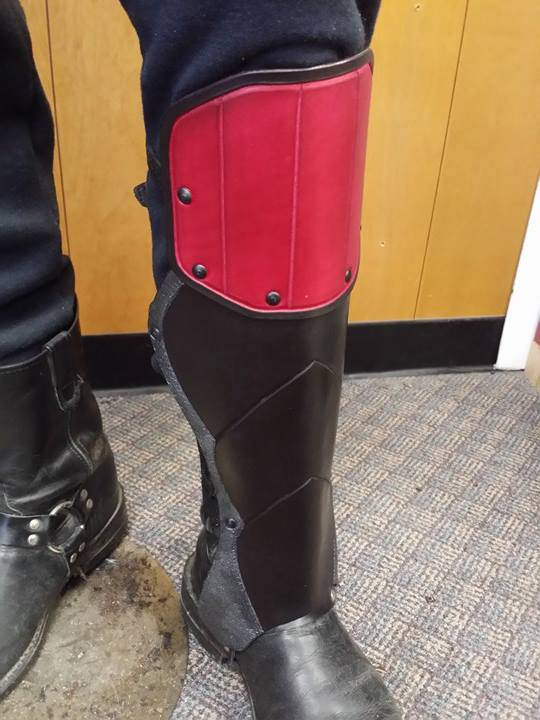 Leather Armor Ranger Greaves | Etsy
