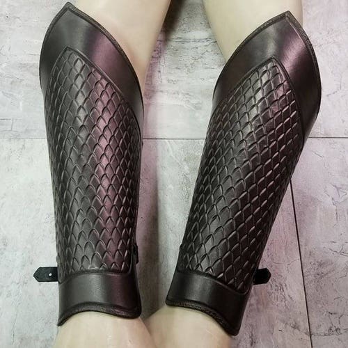 Leather Armor Dragon Scale Tassets and Cod Piece - Etsy