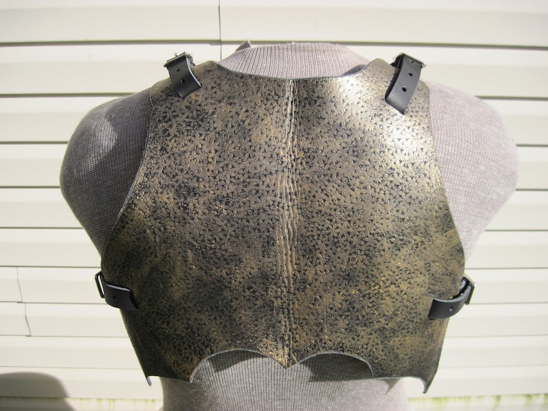 Leather Armor Gothic Chest & Back | Etsy