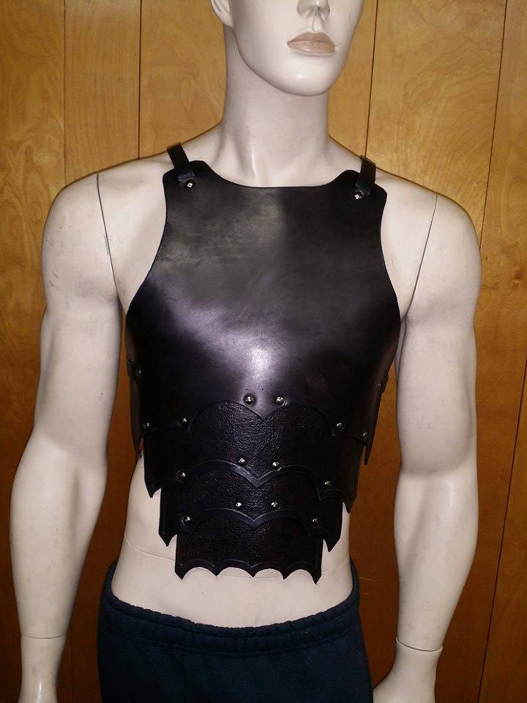 Leather Armor Sentinel Chest & Back - Etsy