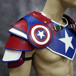 Custom Leather Armor Mantle With Shoulders - Etsy