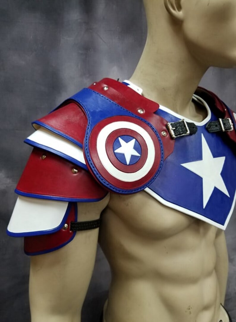 Custom Leather Armor Mantle With Shoulders - Etsy