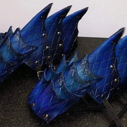 Scale Maille Knitted Dragonhide Armor Gauntlets Elbow Length - Etsy