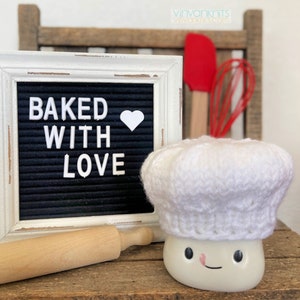 Chef Marshmallow Mug Hat - Chef Hat - Baking Marshmallow Mug Hats ...