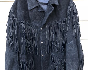 Cowhide jacket | Etsy