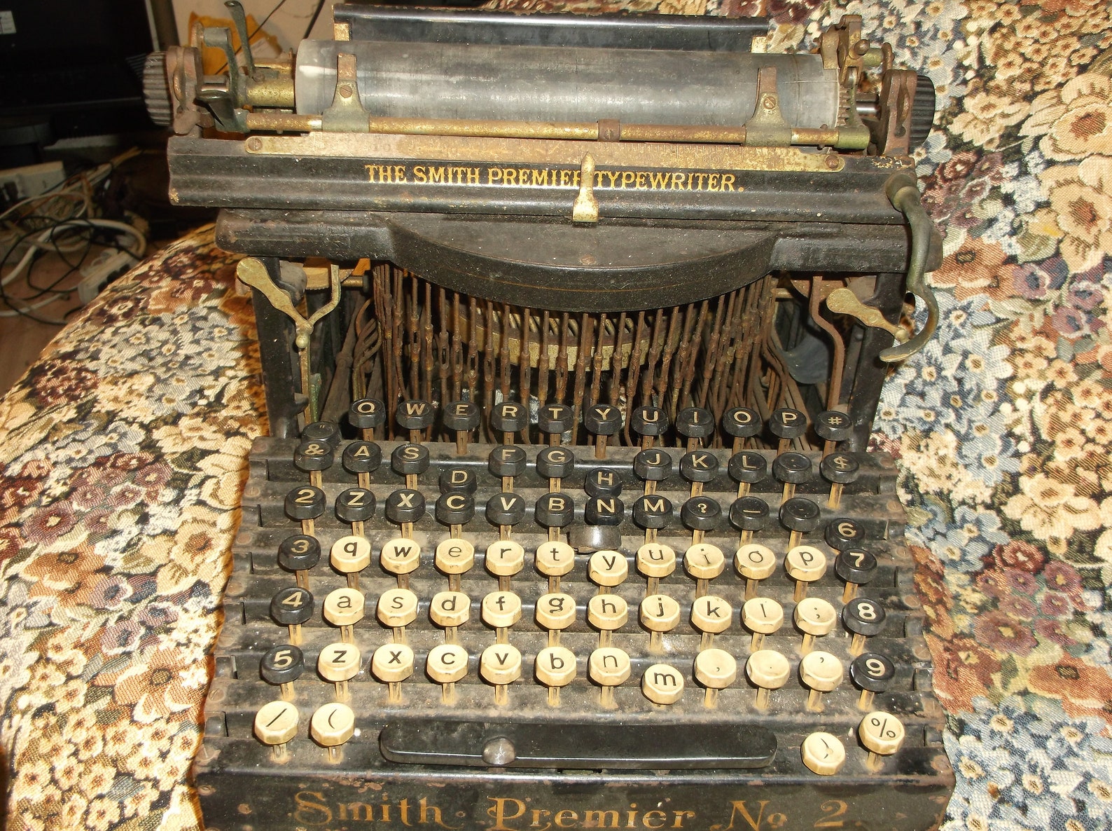 1894 Smith Premier NO#2 Typewriter Upstrike for Resturation Repair or Display - Etsy