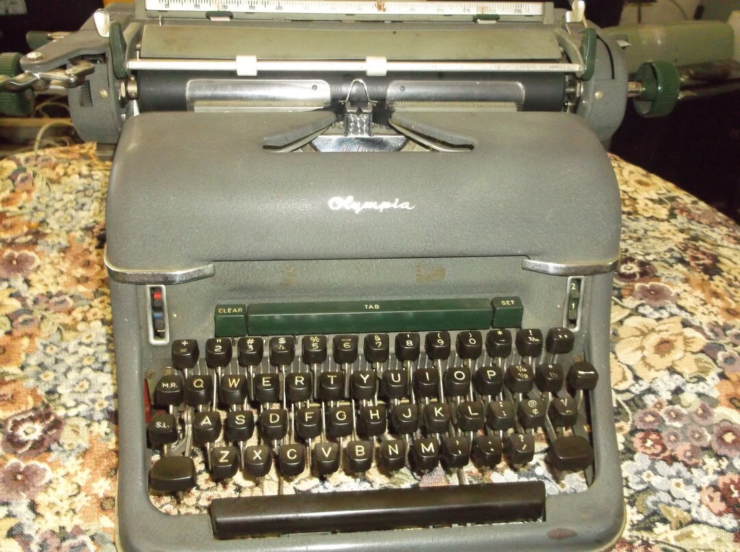 Vintage Olympia S G 1 Manual Typewriter Made in W.germany Serviced and ...