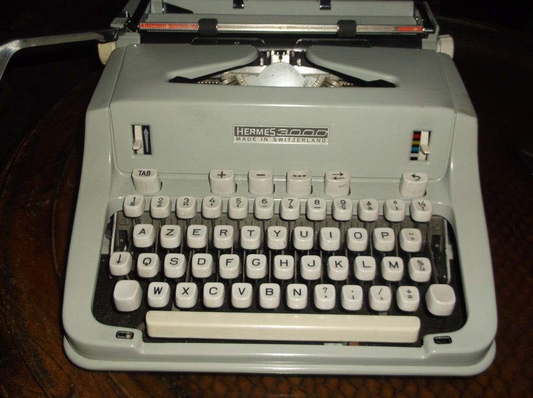 1960s HERMES 3000 the Rolls-royce of All Typewriters Serial No#3554446 ...