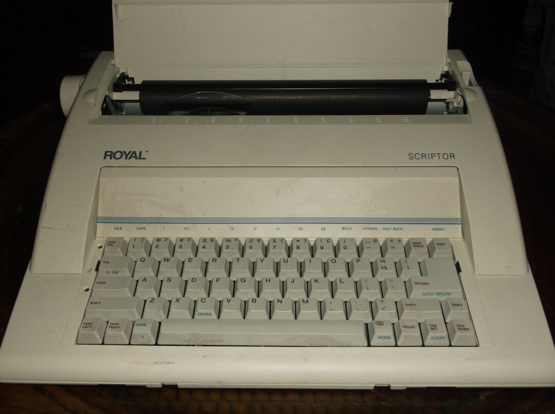 Royal Scriptor Office Electronic Typewriter - Etsy