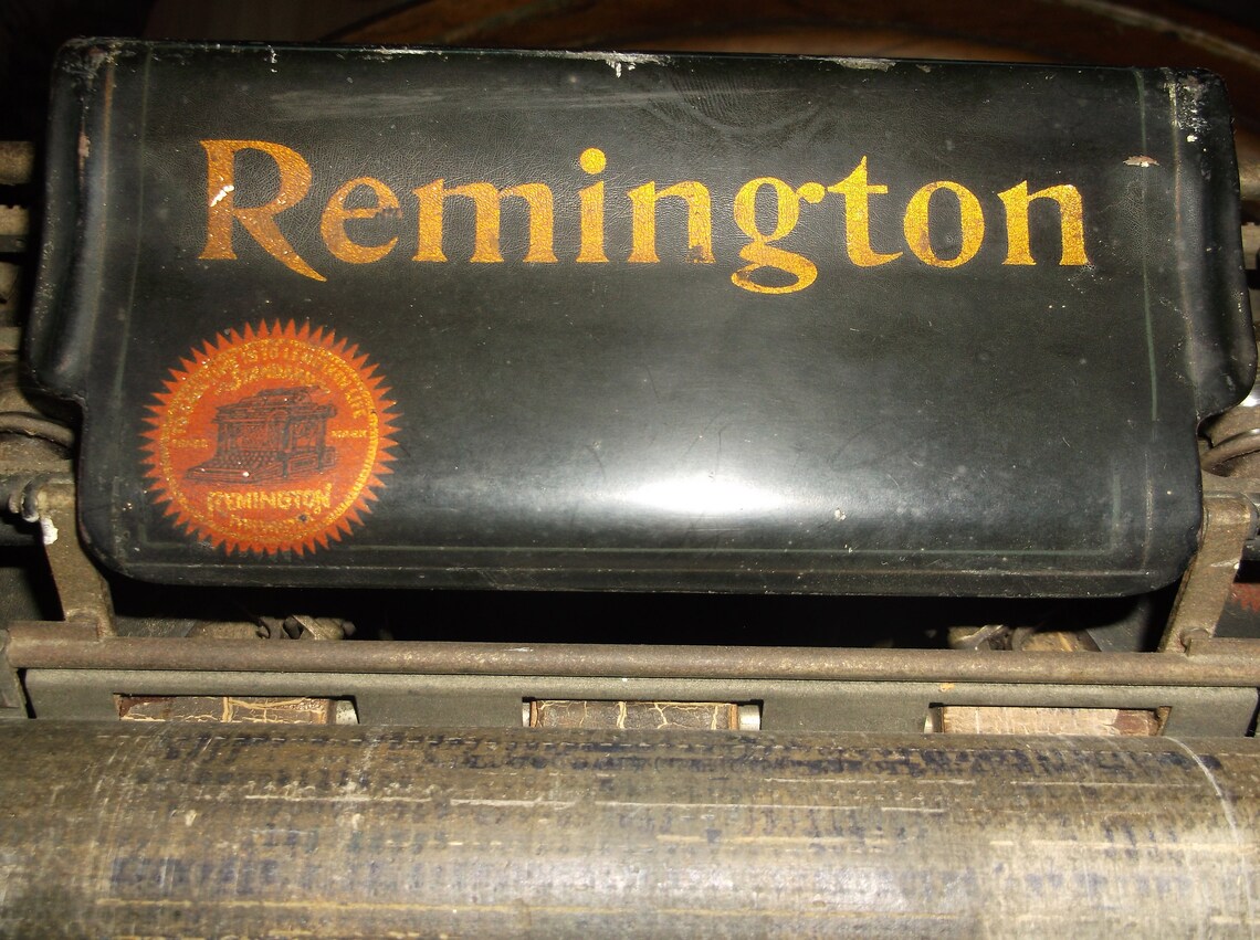 1894 Remington Standard No. 6 Typewriter COMPLETELY FUNCTIONAL - Etsy