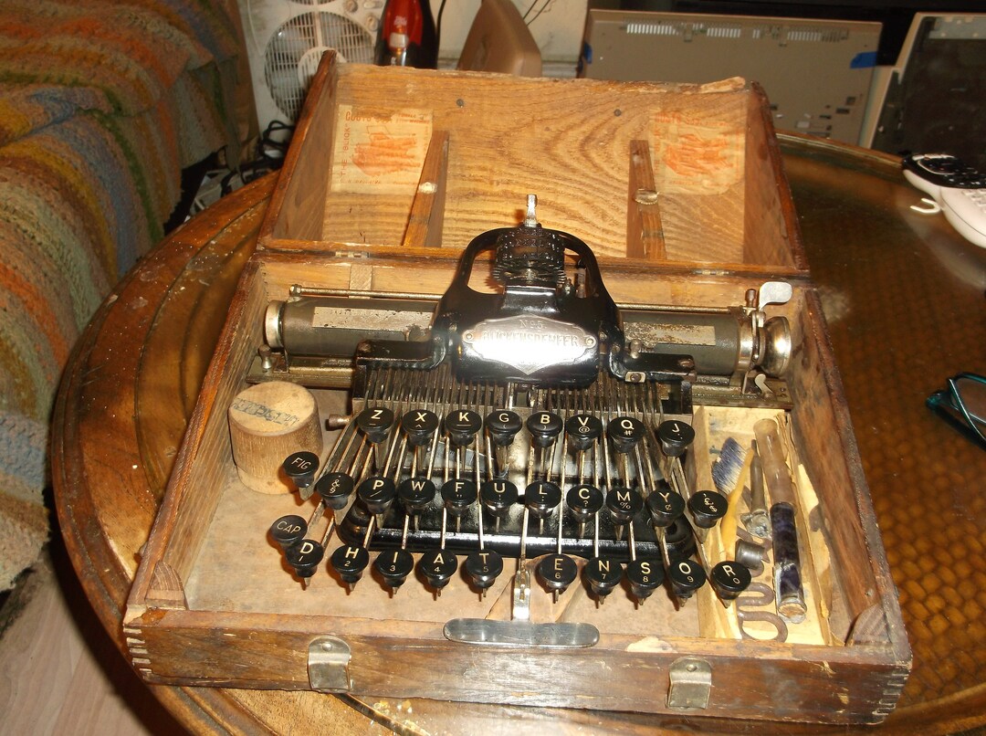 1896 Year Blickensderfer No. 5 Typewriter Serial No17098 - Etsy