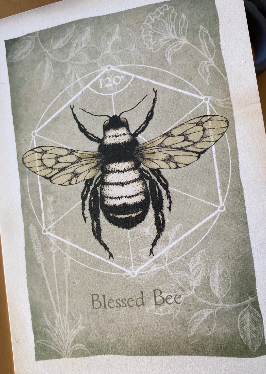 A Blessed Bee Card - Etsy