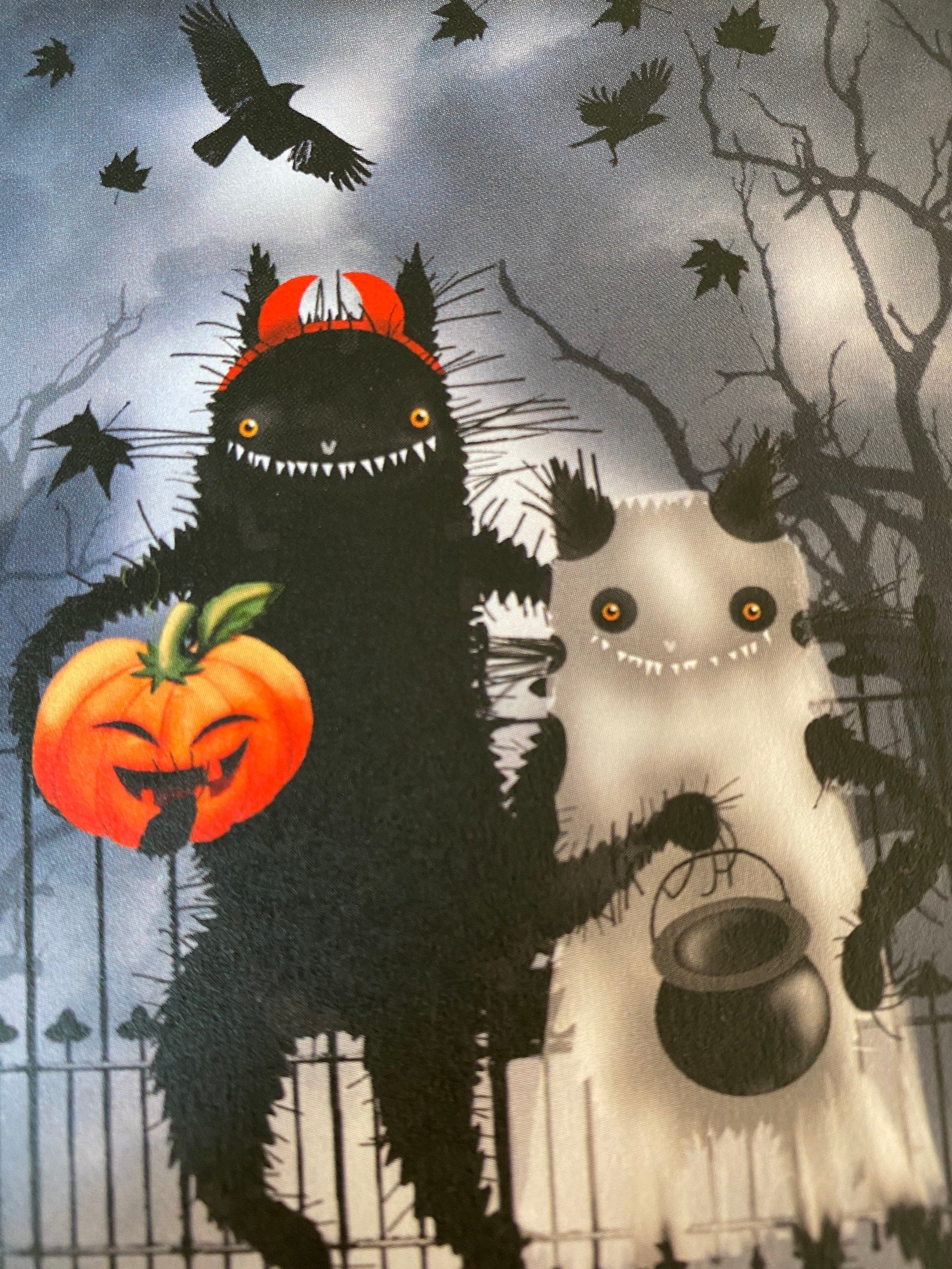 Halloween Greetings Card. Born Tricky | Etsy