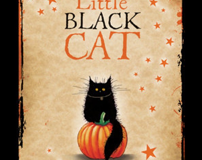 Little Black Cat Halloween Card - Etsy