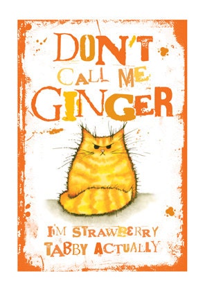 Don't Call Me Ginger. A6 Greetings Card - Etsy UK