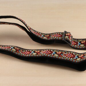 5cm Wide Red Embroidered Bag Strap Adjustable Purse Strap Replacement ...