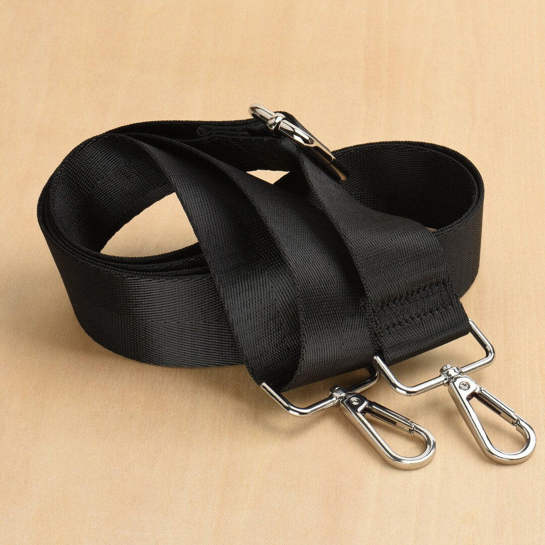Black Adjustable Crossbody Bag Strap Replacement - Etsy