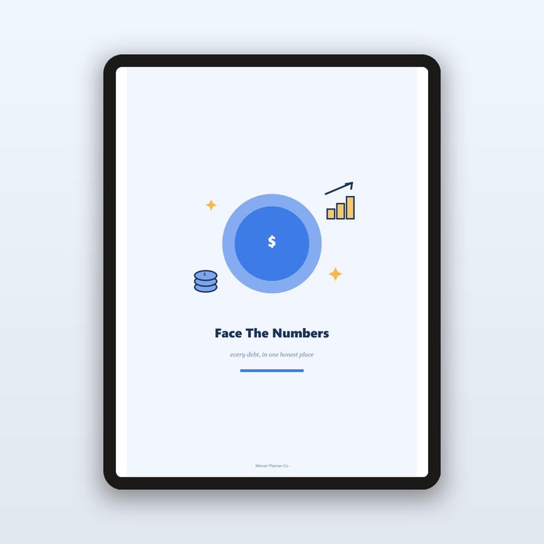 Debt Payoff Tracker Printable | Snowball Planner PDF (digital Download ...