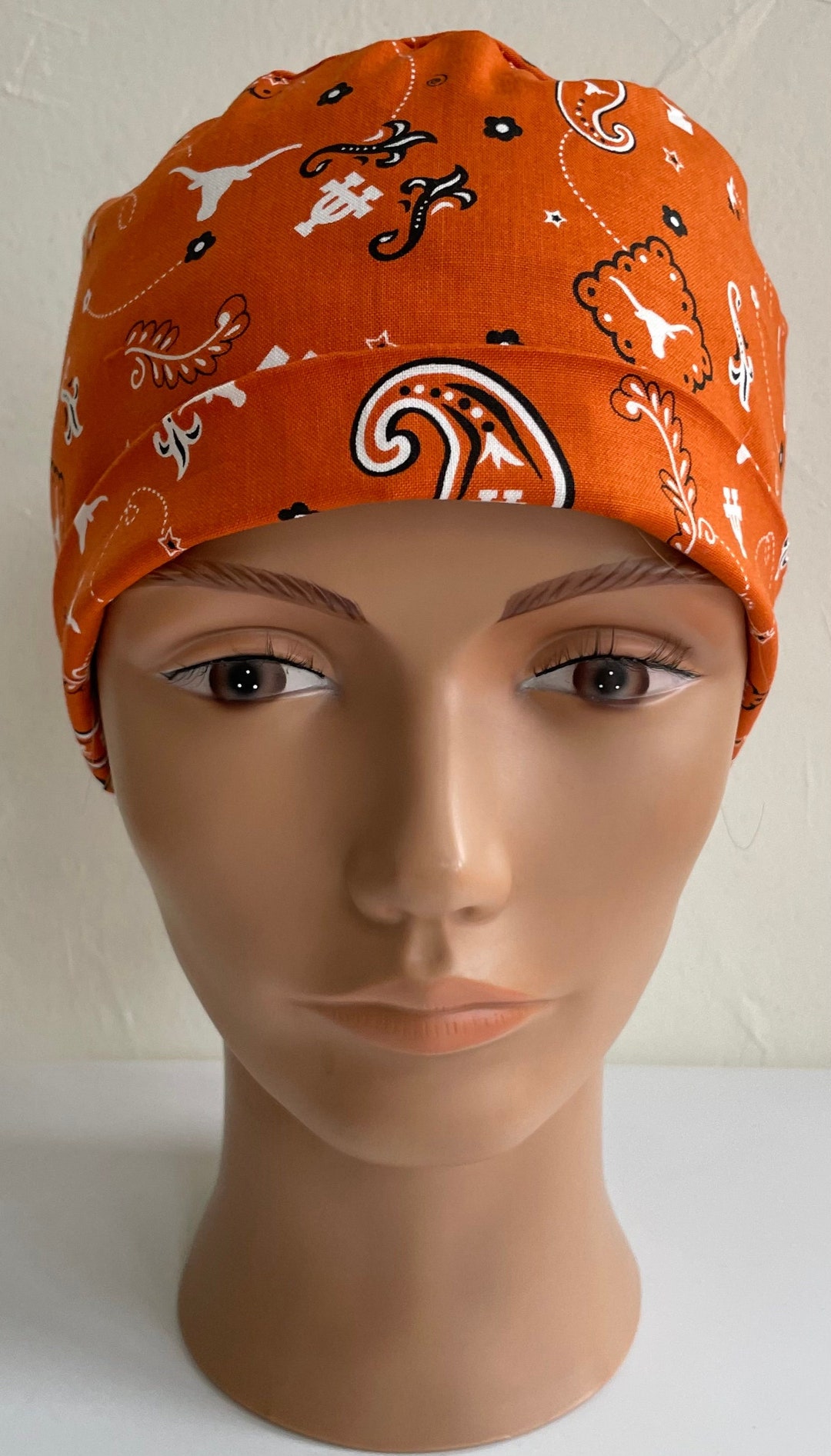 The University of Texas Longhorns Scrub Hat Fold Up - Etsy