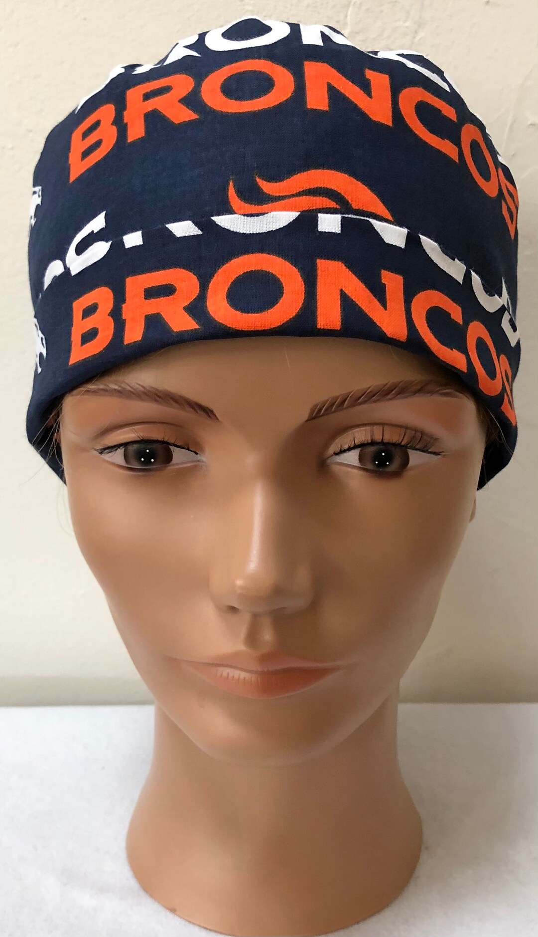 Denver Broncos Scrub Hat Adjustable, Fold Up - Etsy
