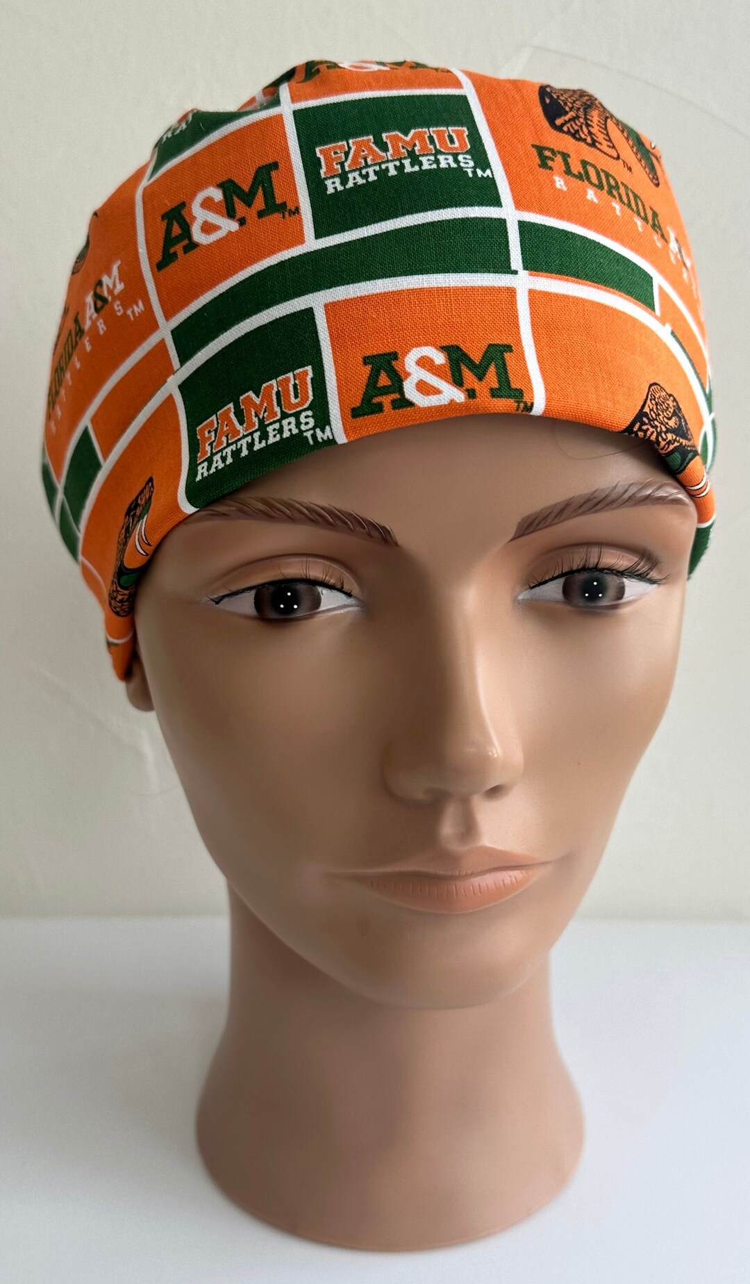 Florida A&M University Scrub Hat. Adjustable, Fold up With Matching ...