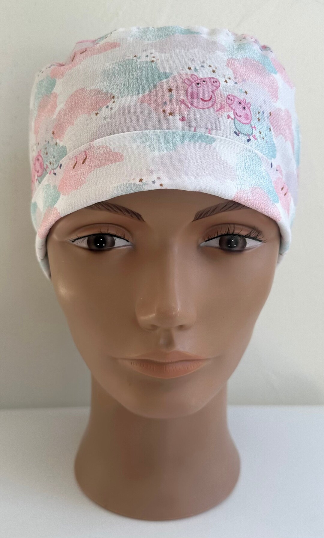 Peppa Pig Scrub Hat - Adjustable, Fold Up - Etsy