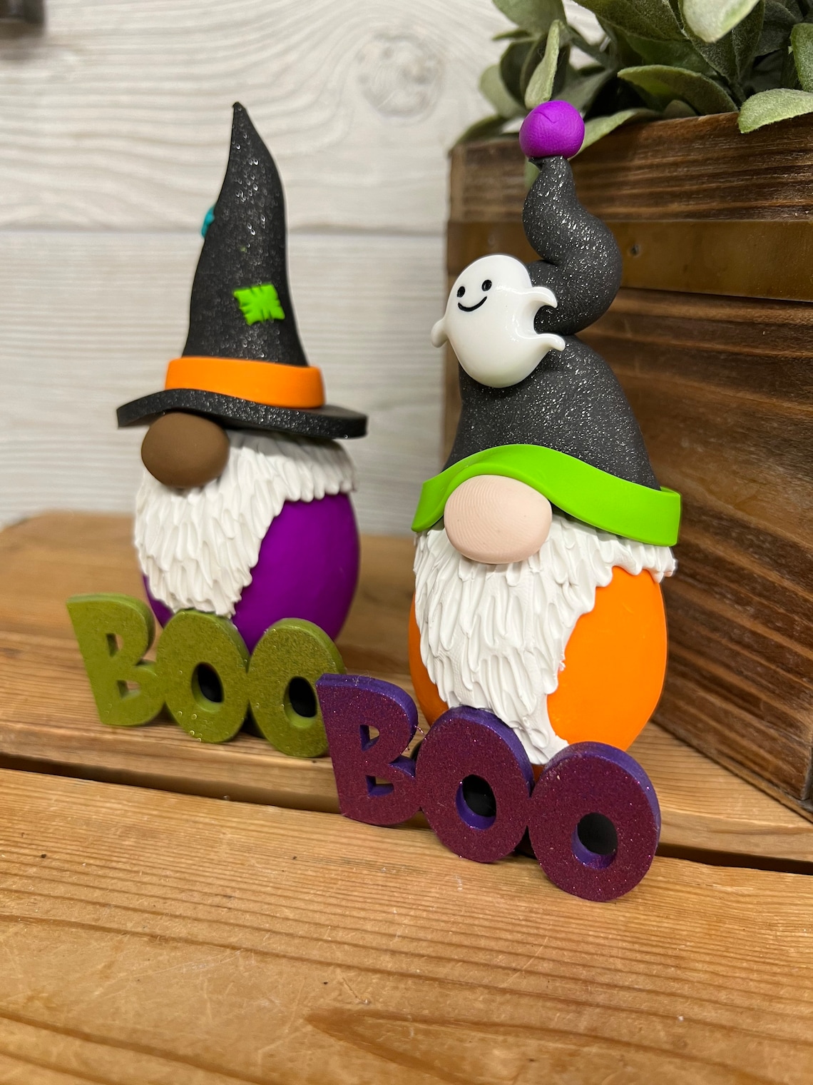BOO Gnomes Halloween Gnome Holiday Gnome Spooky Gnome - Etsy