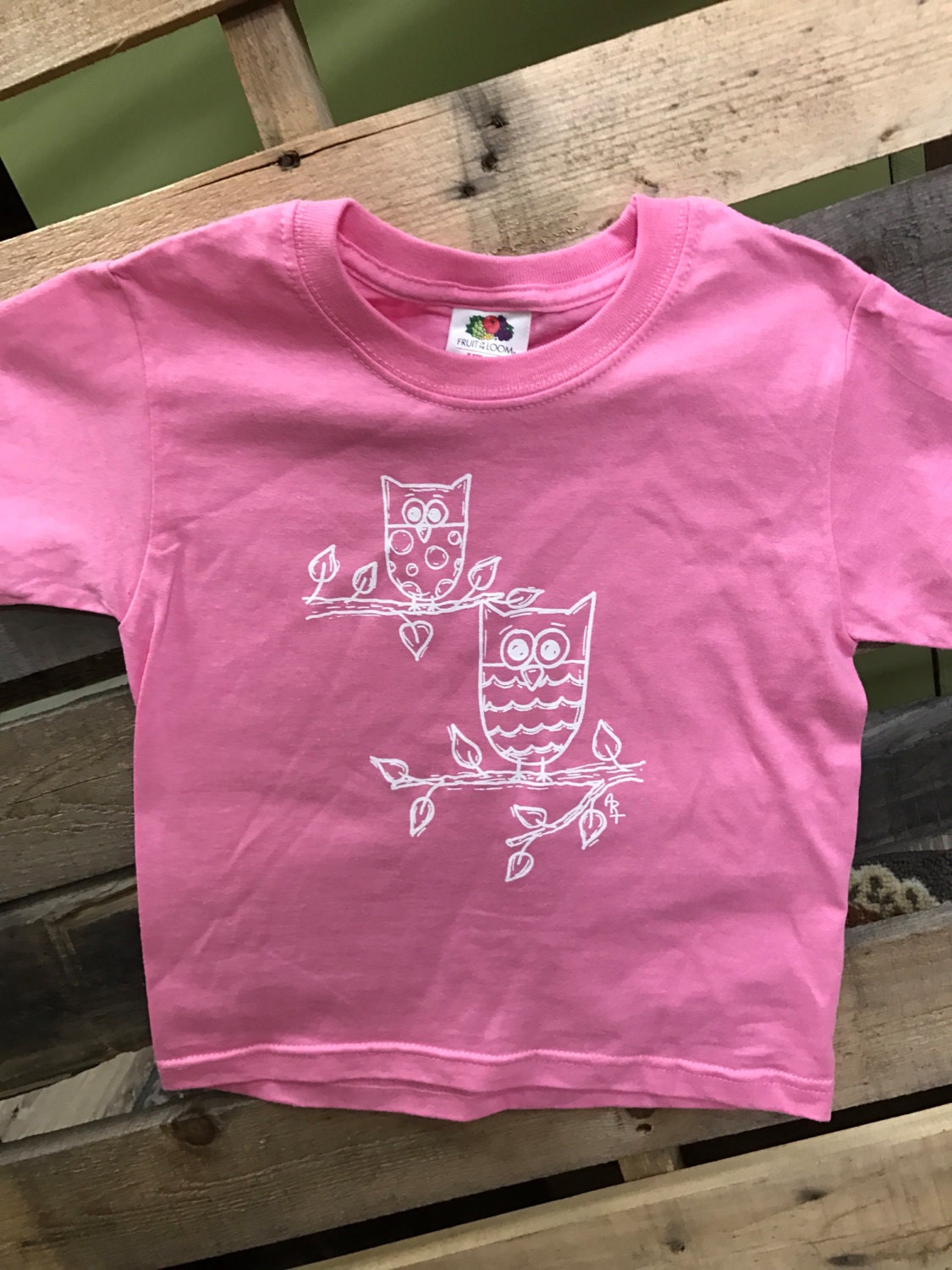 Clearance Sale Owl Tshirt Owl Youth Shirt Pink Shirt | Etsy