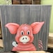 Pig Wall Art, Farm Theme, Farm Nursery, Pig Print, Farm Animal Wall Art ...