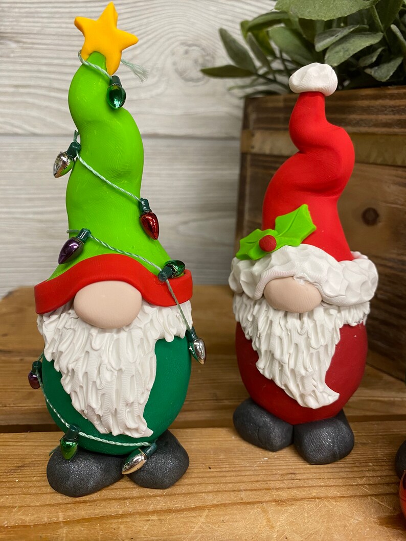 Gnomes, Christmas Gnome, Holiday Gnome, Santa Gnome, Elf Gnome ...