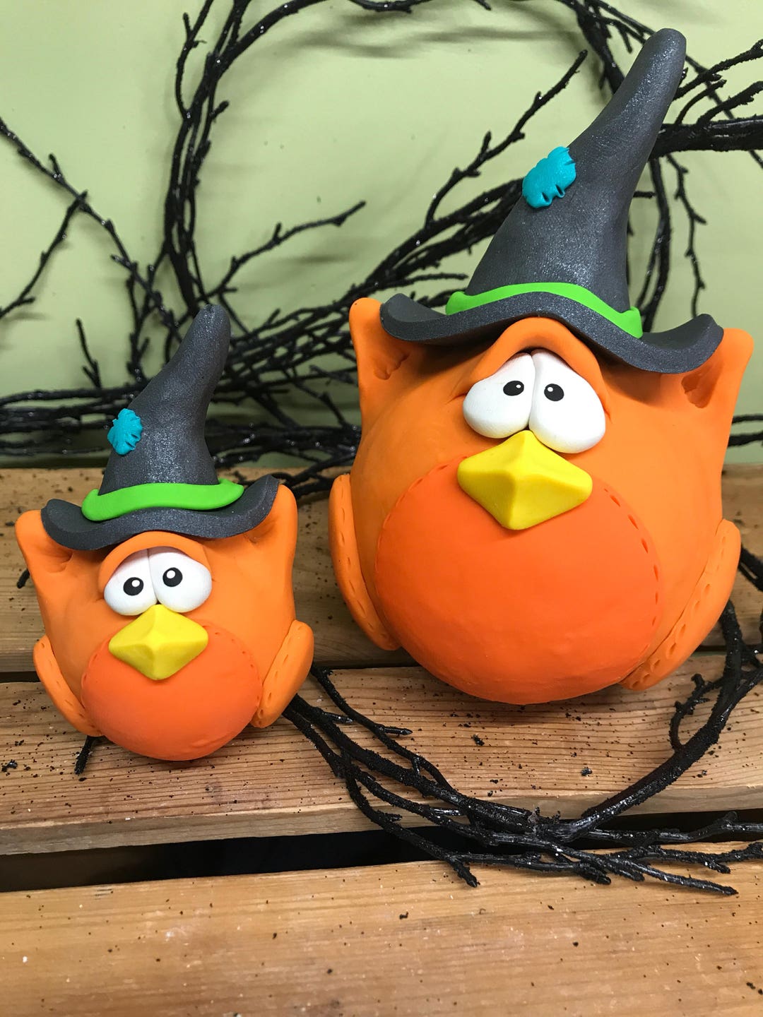 Witch Owl, Halloween Owl, Halloween Owl Decoration, Witches Hat, Owl ...
