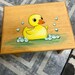 Rubber Duck Step Stool, Kids Step Stool, Duck Personalized Children's ...
