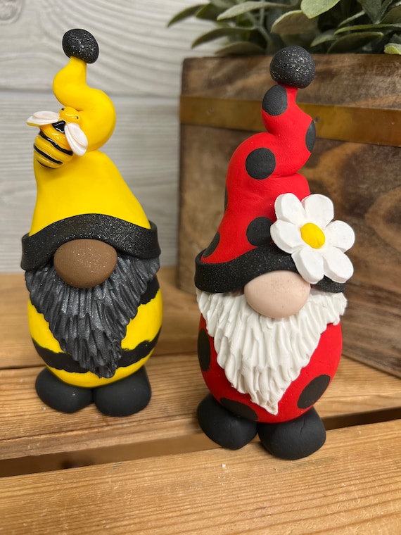 Gnomes Bee Gnome Ladybug Gnome Bug Gnome Spring Gnome | Etsy