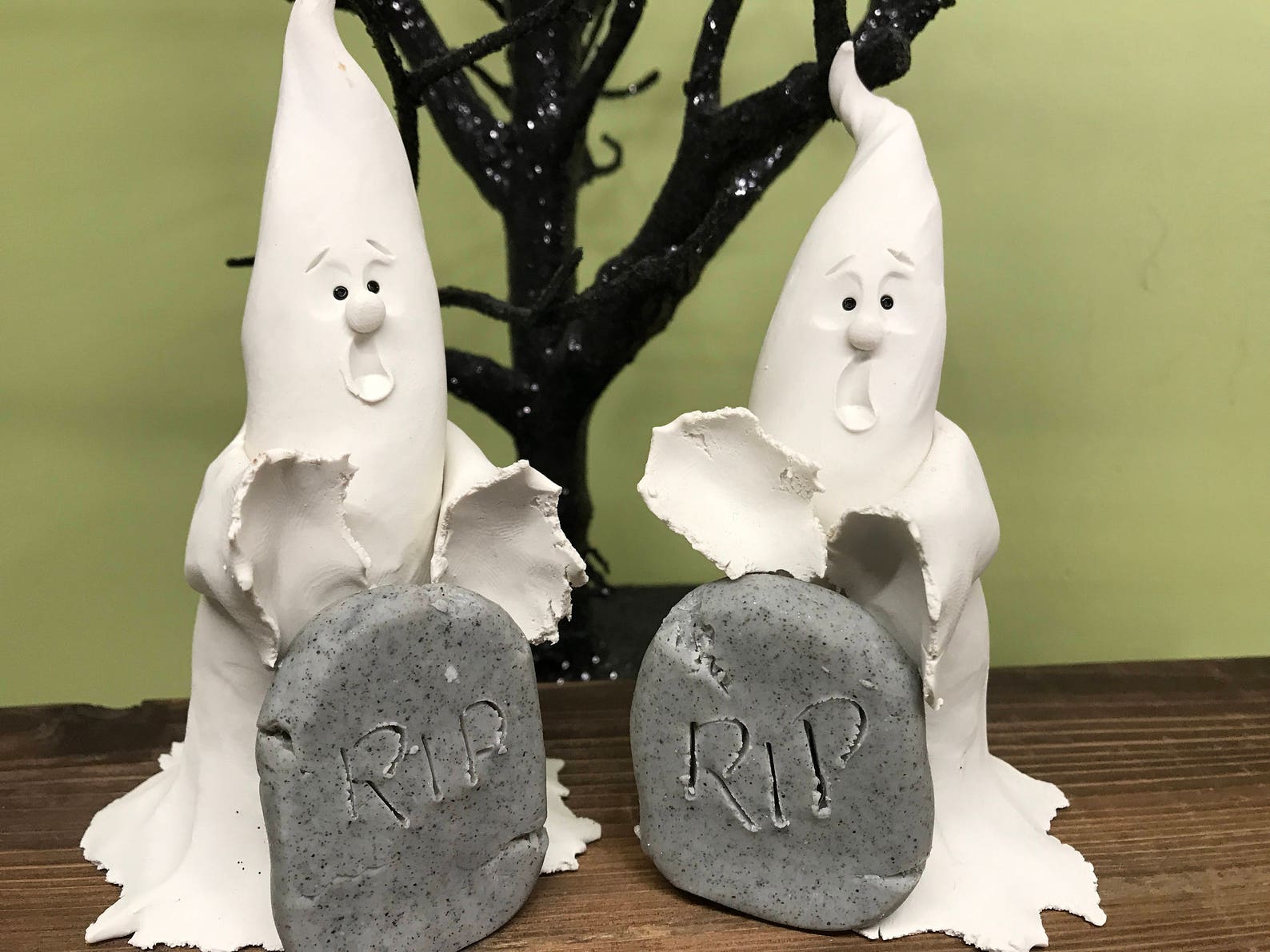 Ghost at a Tombstone Halloween Ghost Ghosts at Grave Ghost | Etsy