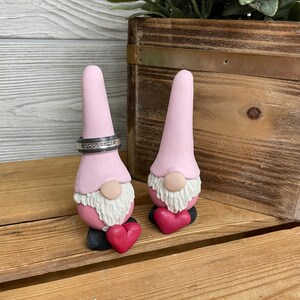 Valentines Gnome Ring Holder, Gnome Ring Cone, Ring Cone, Ring Holder ...