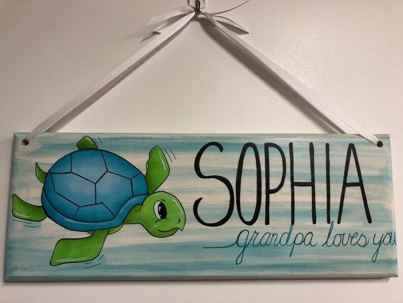 Nursery Name Sign Personalized Name Board Kids Name Plaque - Etsy