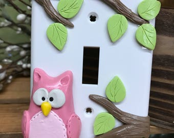 Owl Switch Plate | Etsy