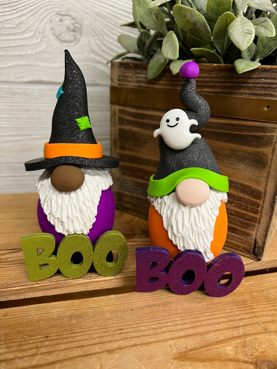 BOO Gnomes Halloween Gnome Holiday Gnome Spooky Gnome - Etsy
