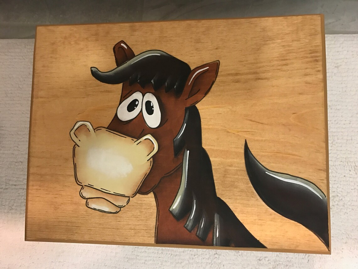 Kids Step Stool Horse Step Stool Farm Animal Step Stool - Etsy