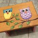 Handmade Owl Step Stool, Personalized Nursery Decor - Etsy