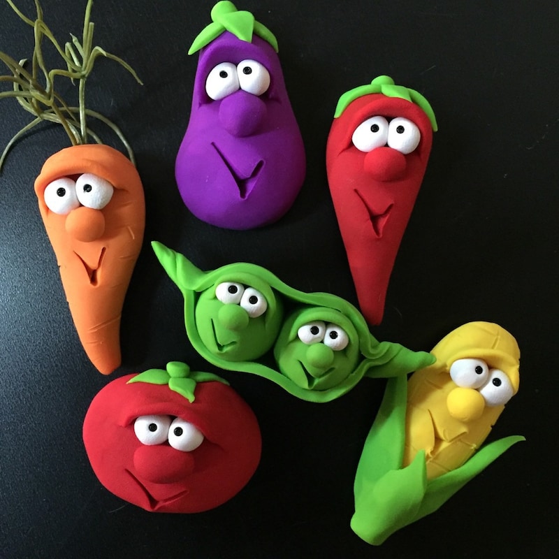 Vegetable Magnet - Etsy
