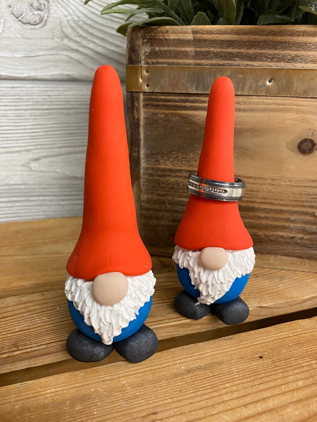 Gnome Ring Holder, Gnome Ring Cone, Ring Cone, Ring Holder, Gnomes ...